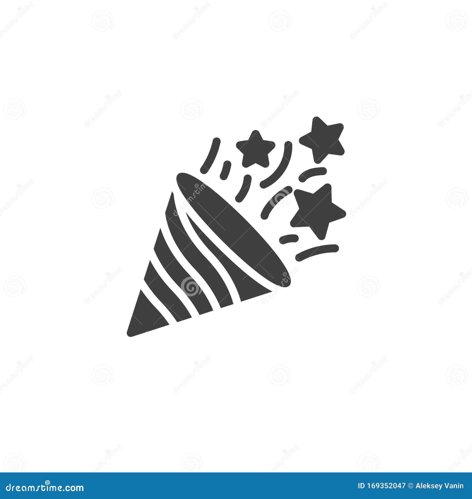 Pulling Cracker Vector Icon Stock Vector - Illustration of clipart ...