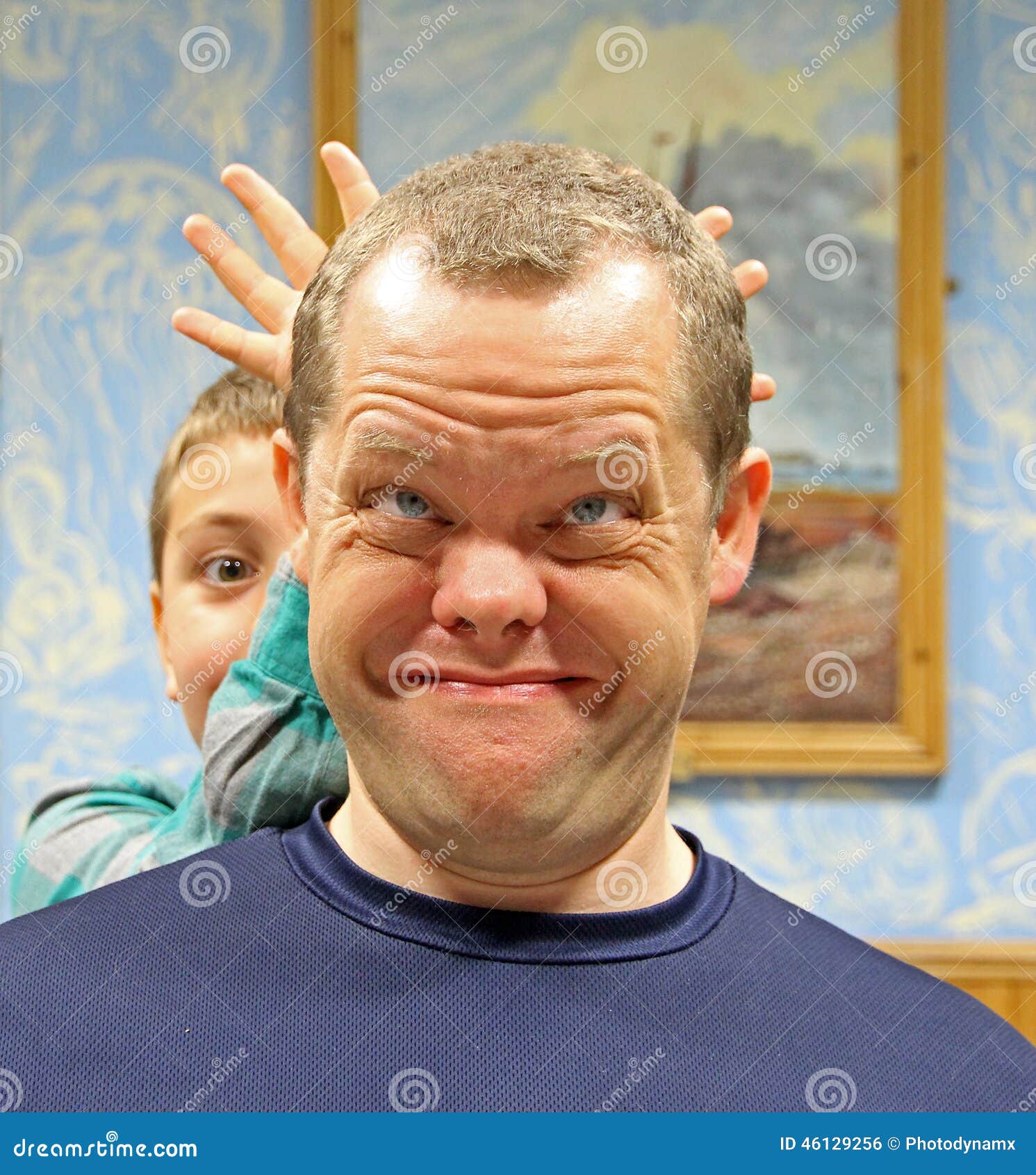 Pulling Faces Stock Photography | CartoonDealer.com #46129256