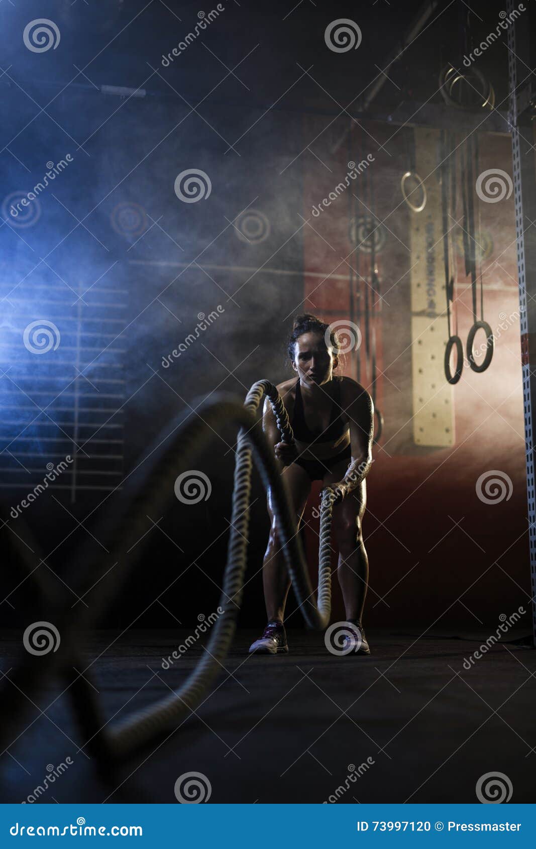 Pulling ropes stock photo. Image of rope, pull, crosstraining - 73997120