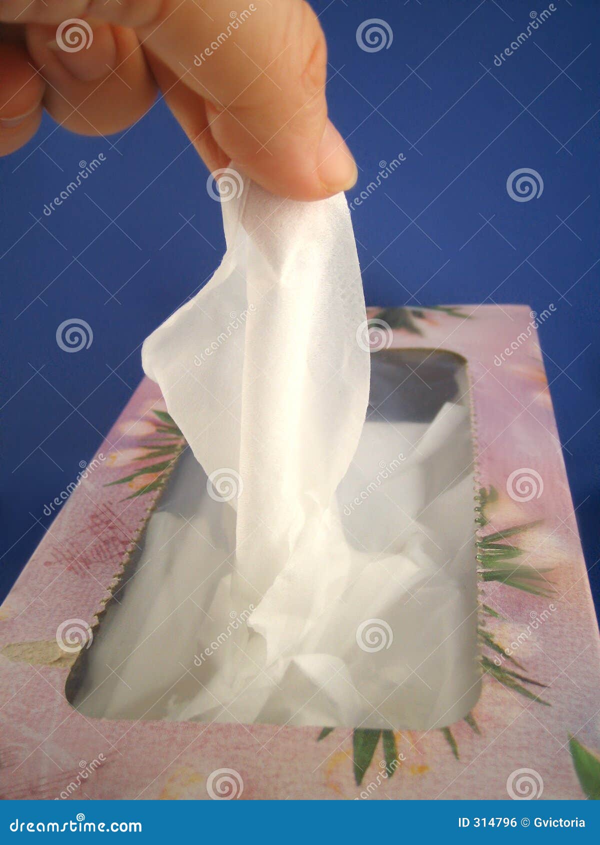 Pulling tissue stock photo. Image of beauty, tissue, kleenex - 314796