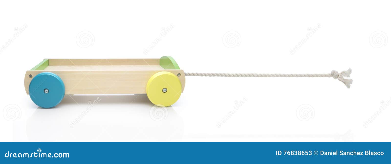 Pulling the toy truck stock image. Image of activity - 76838653