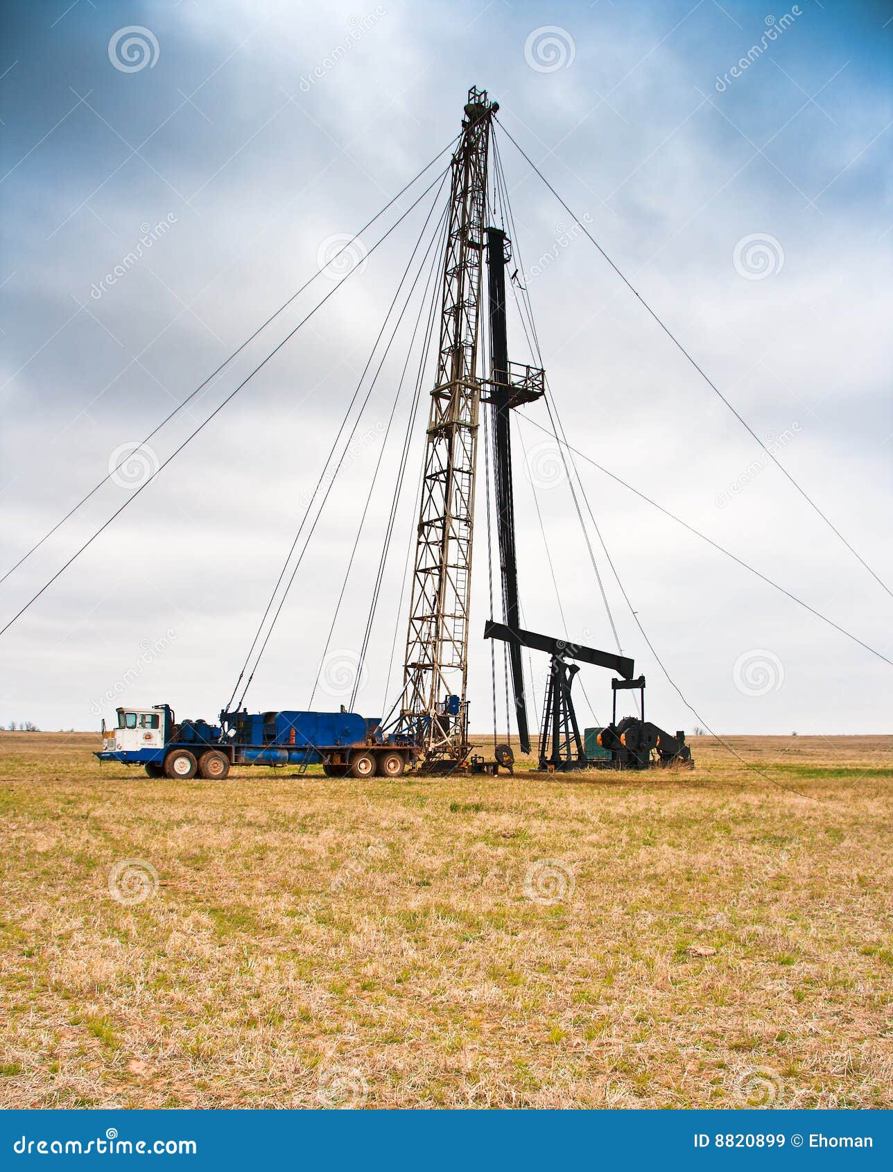 Pulling Unit stock image. Image of pulling, garss, rural - 8820899