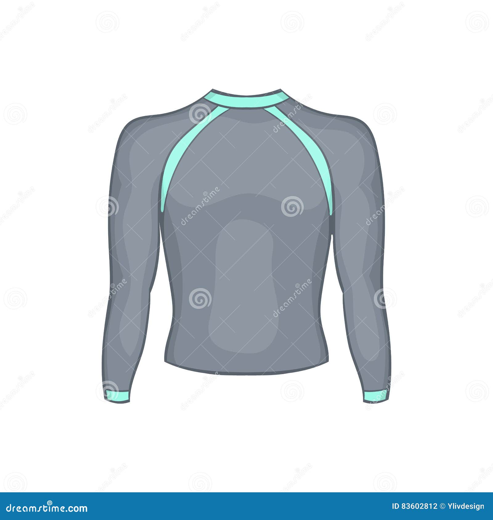 Pullover Icon, Cartoon Style Stock Vector - Illustration of concept ...