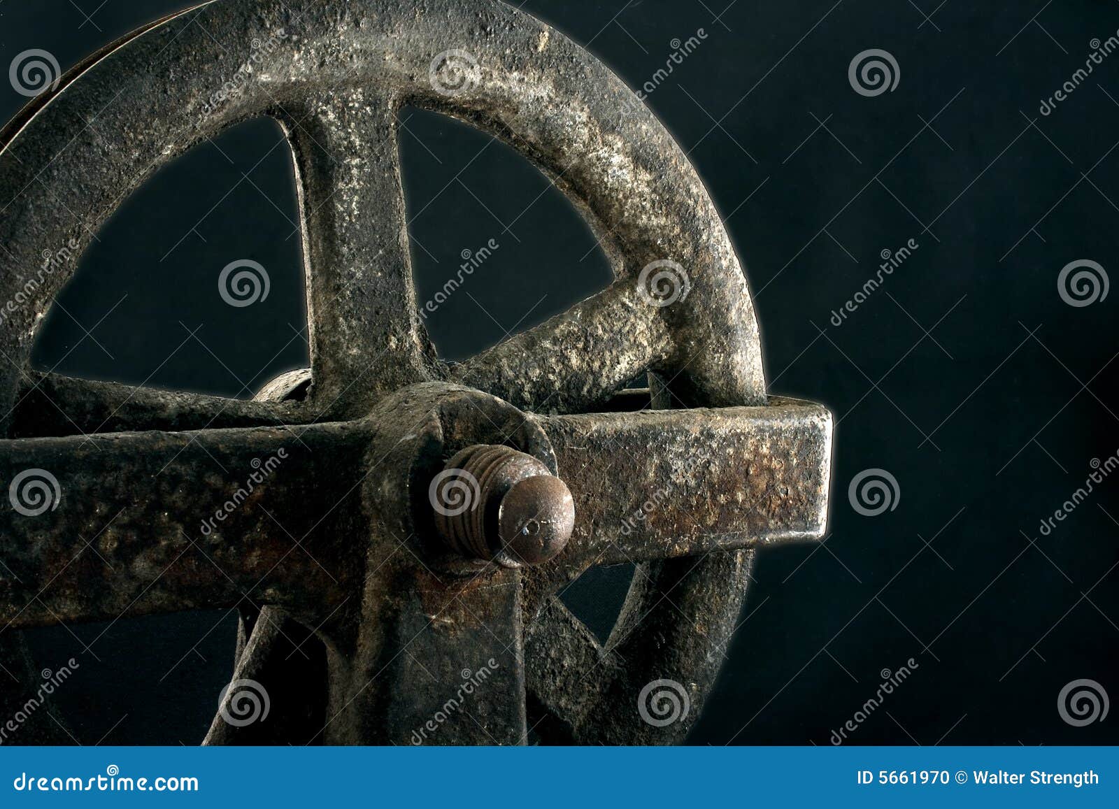 Pully stock photo. Image of abstract, wheel, rusty, industrial - 5661970