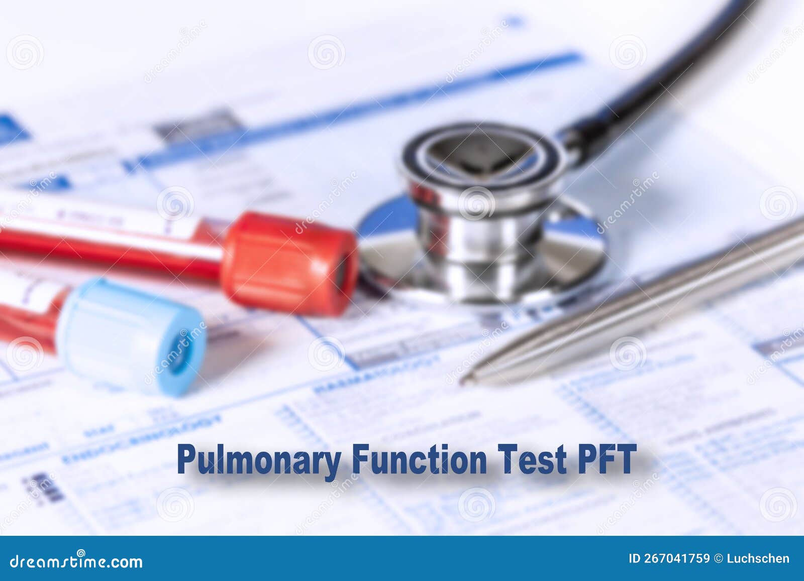 Pulmonary Function Test Pft Testing Medical Concept Checkup List