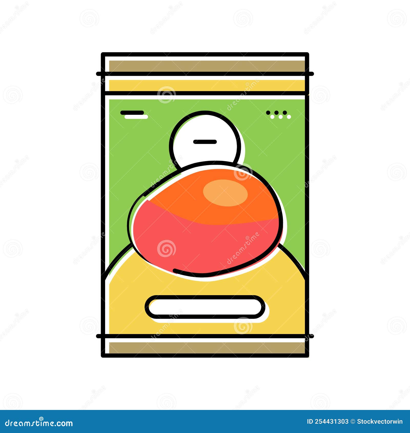 Pulp Mango Fruit Color Icon Vector Illustration Stock Vector ... Pulp Mango Fruit Color Icon Vector Illustration Stock Vector ...
