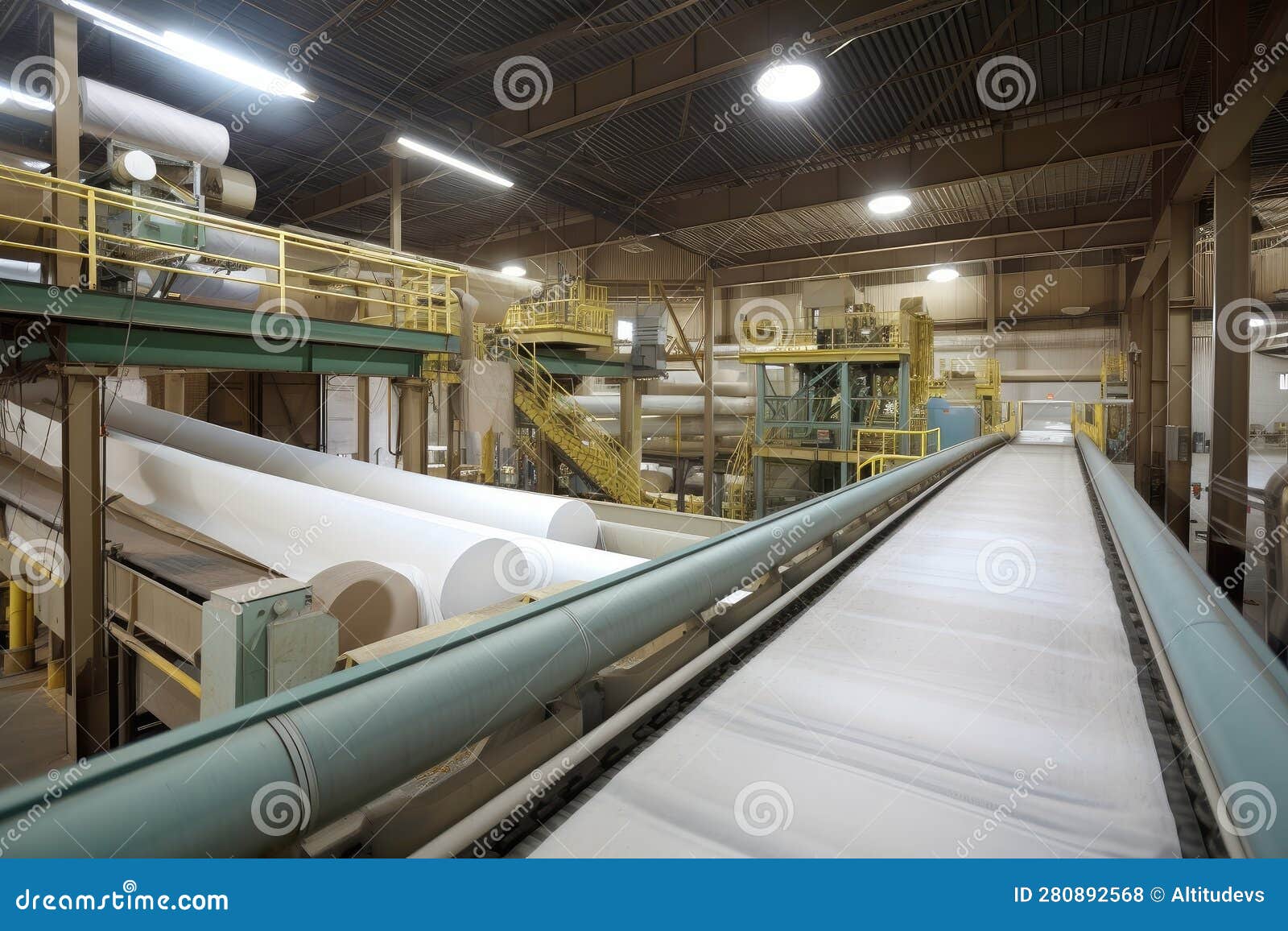 Sheets Pulp Paper Texture Royalty-Free Illustration | CartoonDealer.com ...