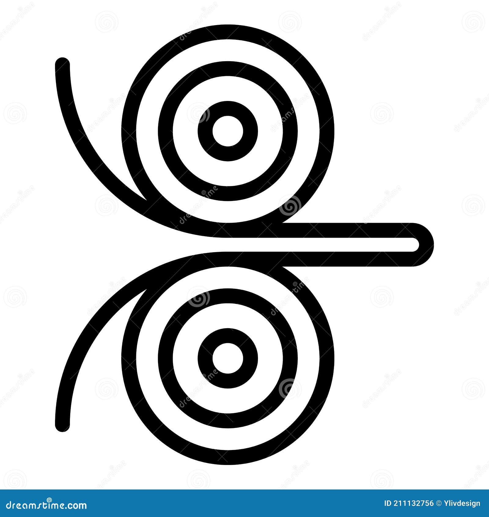 Pulp and Paper Process Icon, Outline Style Stock Vector - Illustration ...