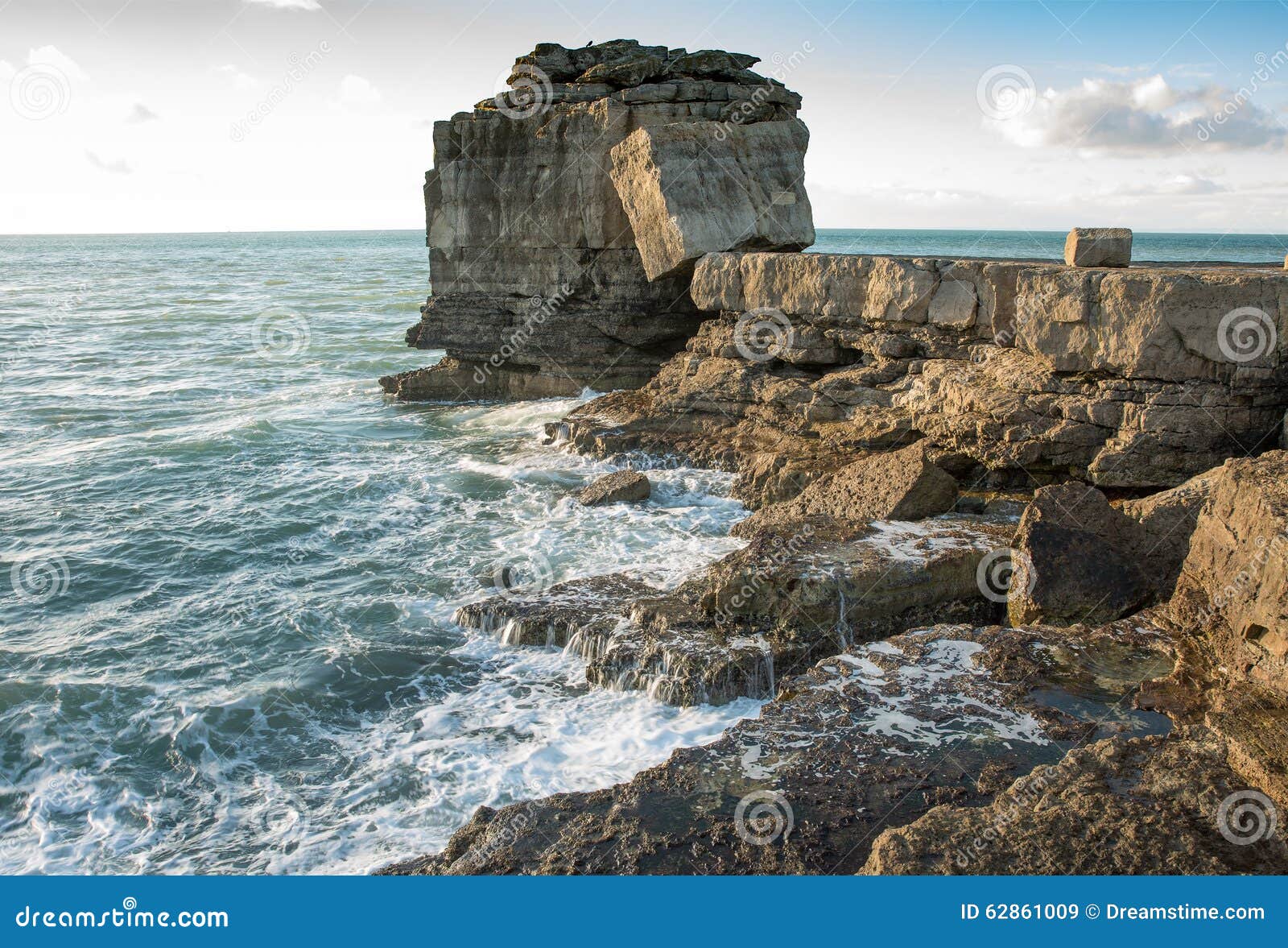Pulpit Rock stock image. Image of coast, jurassic, channel - 62861009