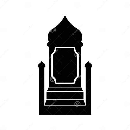 Pulpit Symbol Icon,logo Vector Illustration Design Template Stock ...