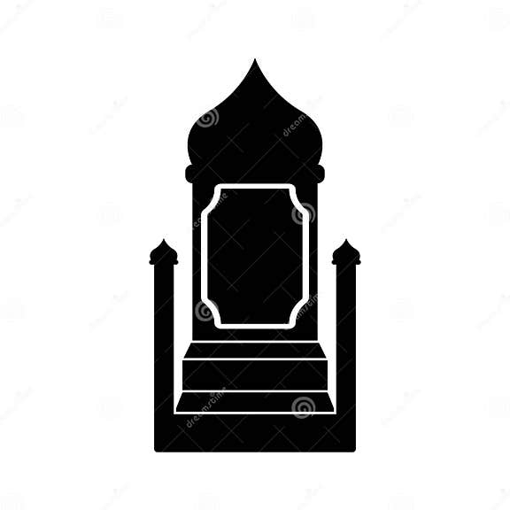 Pulpit Symbol Icon,logo Vector Illustration Design Template Stock ...