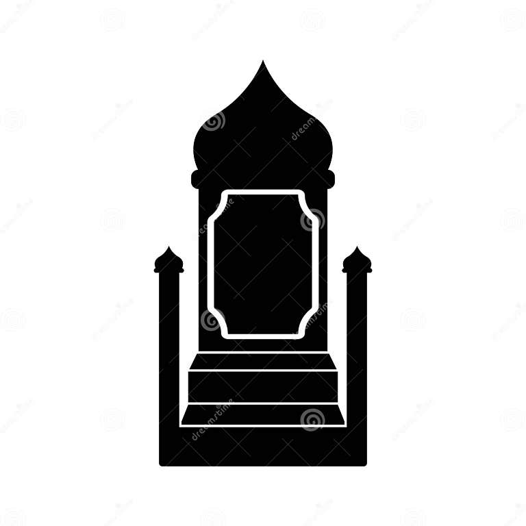 Pulpit Symbol Icon,logo Vector Illustration Design Template Stock ...
