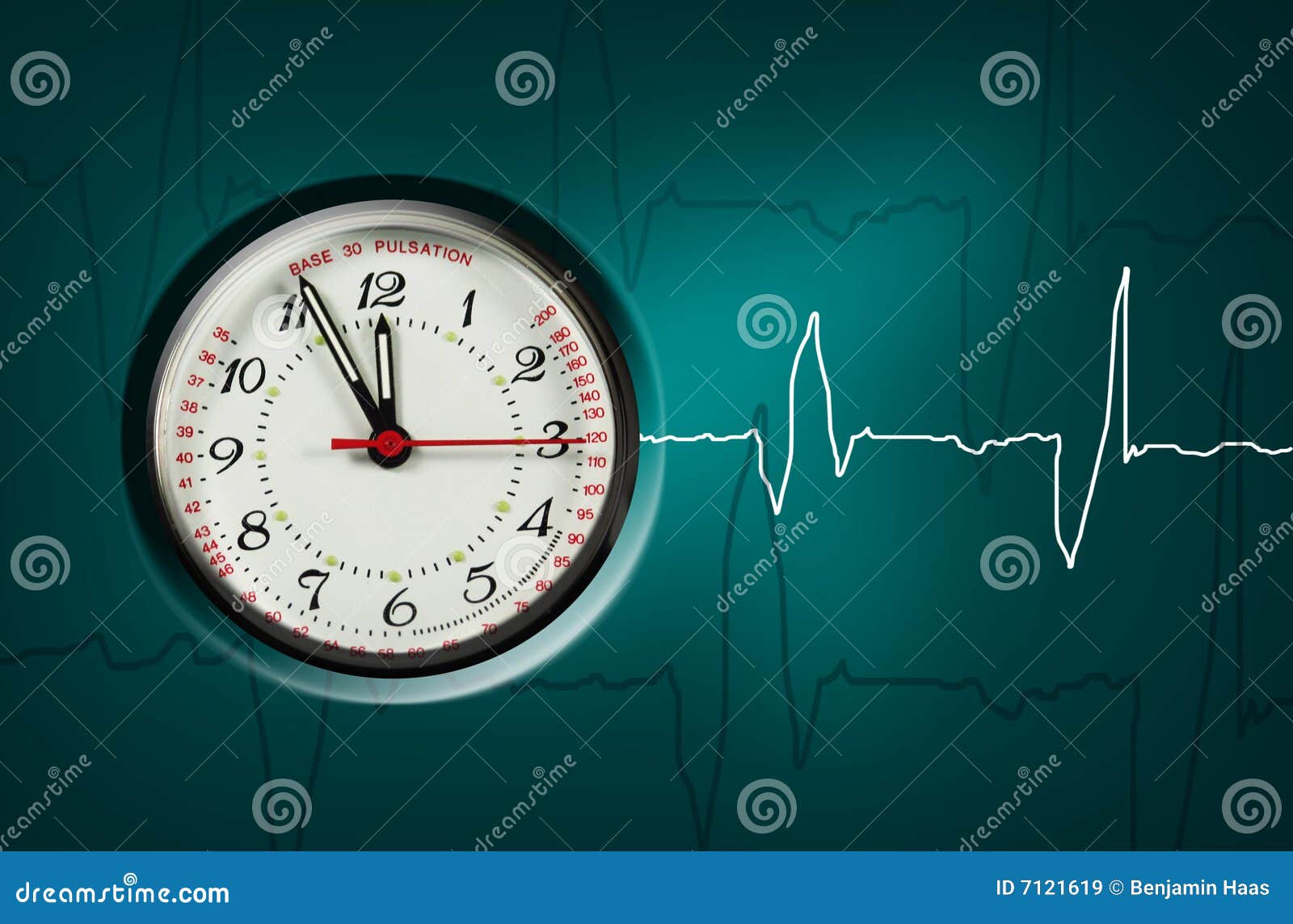Puls clock stock image. Image of hours, doctor, racing - 7121619