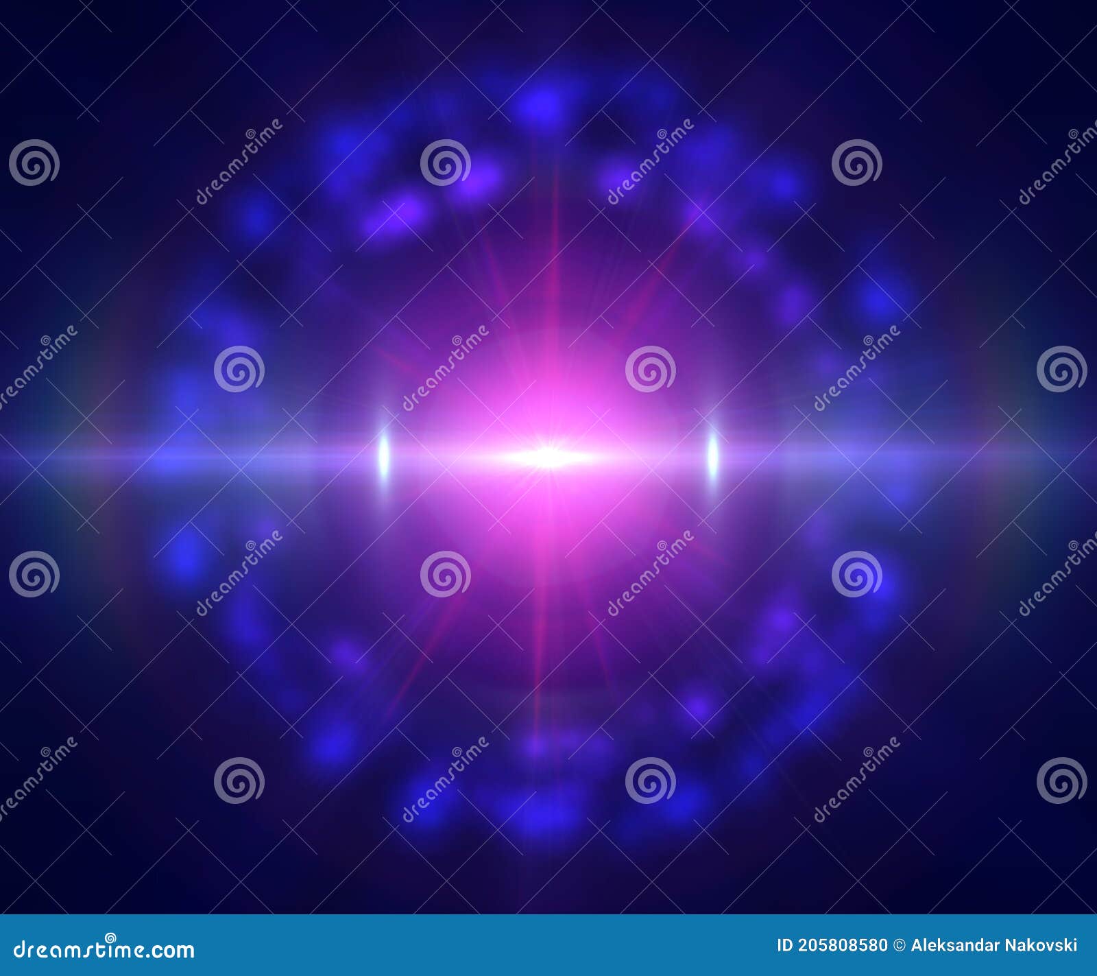Pulsar star light in space stock illustration. Illustration of cosmos ...