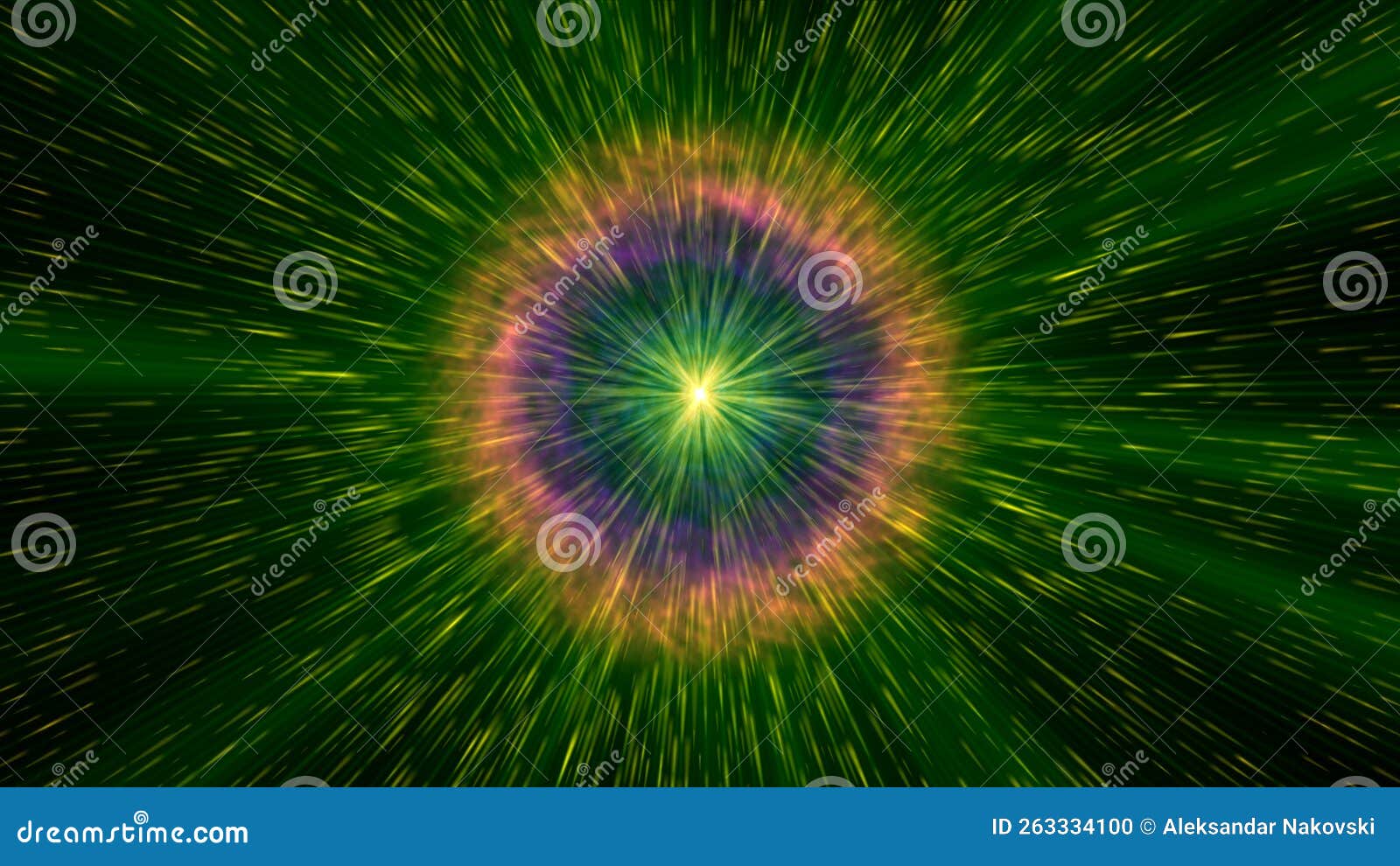 Pulsar star light in space stock illustration. Illustration of energy ...
