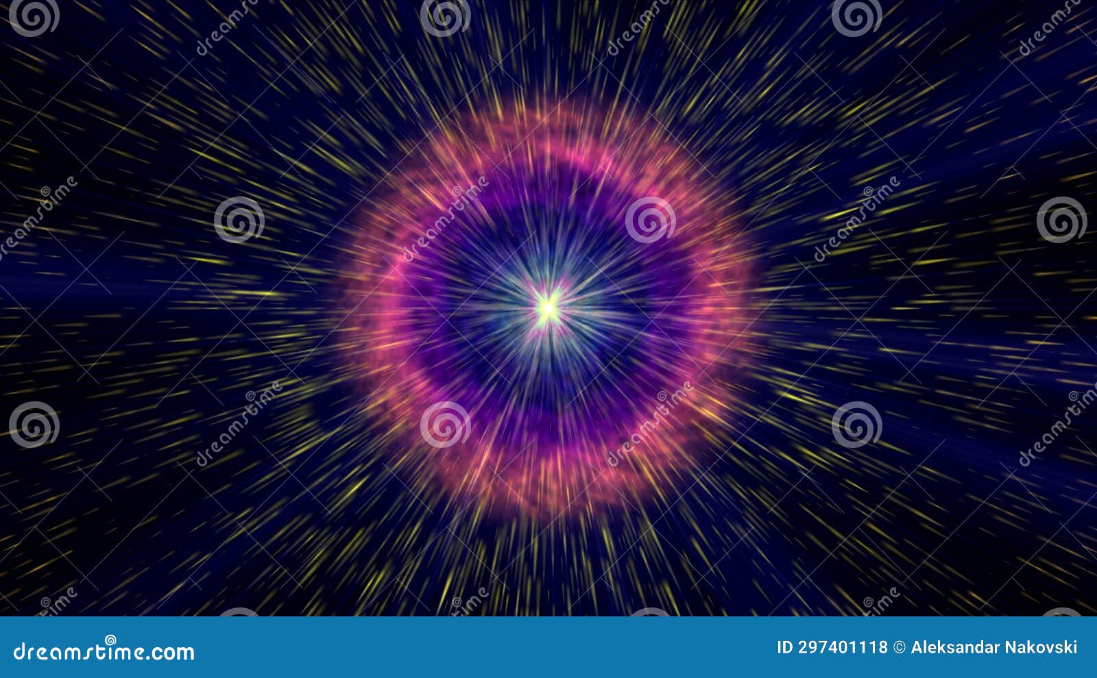 Pulsar star light in space stock illustration. Illustration of abstract ...