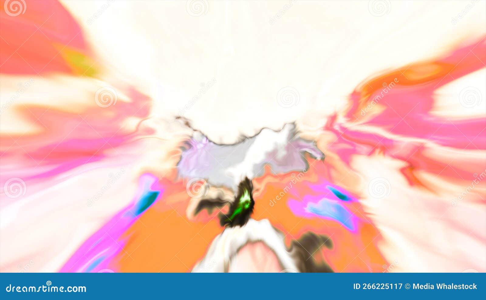 Pulsating Colorful Flow of Moving Colors. Motion. Animated Streams of ...