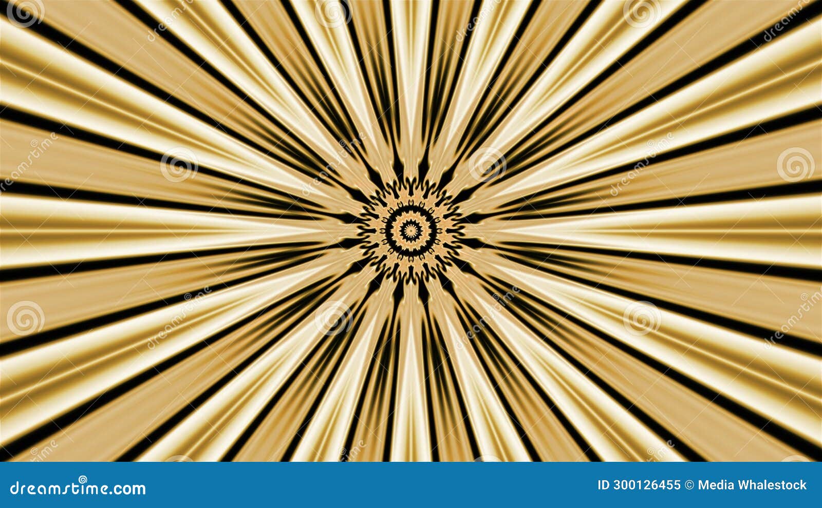 Pulsating Round Pattern with Bright Rays. Motion Stock Image - Image of ...