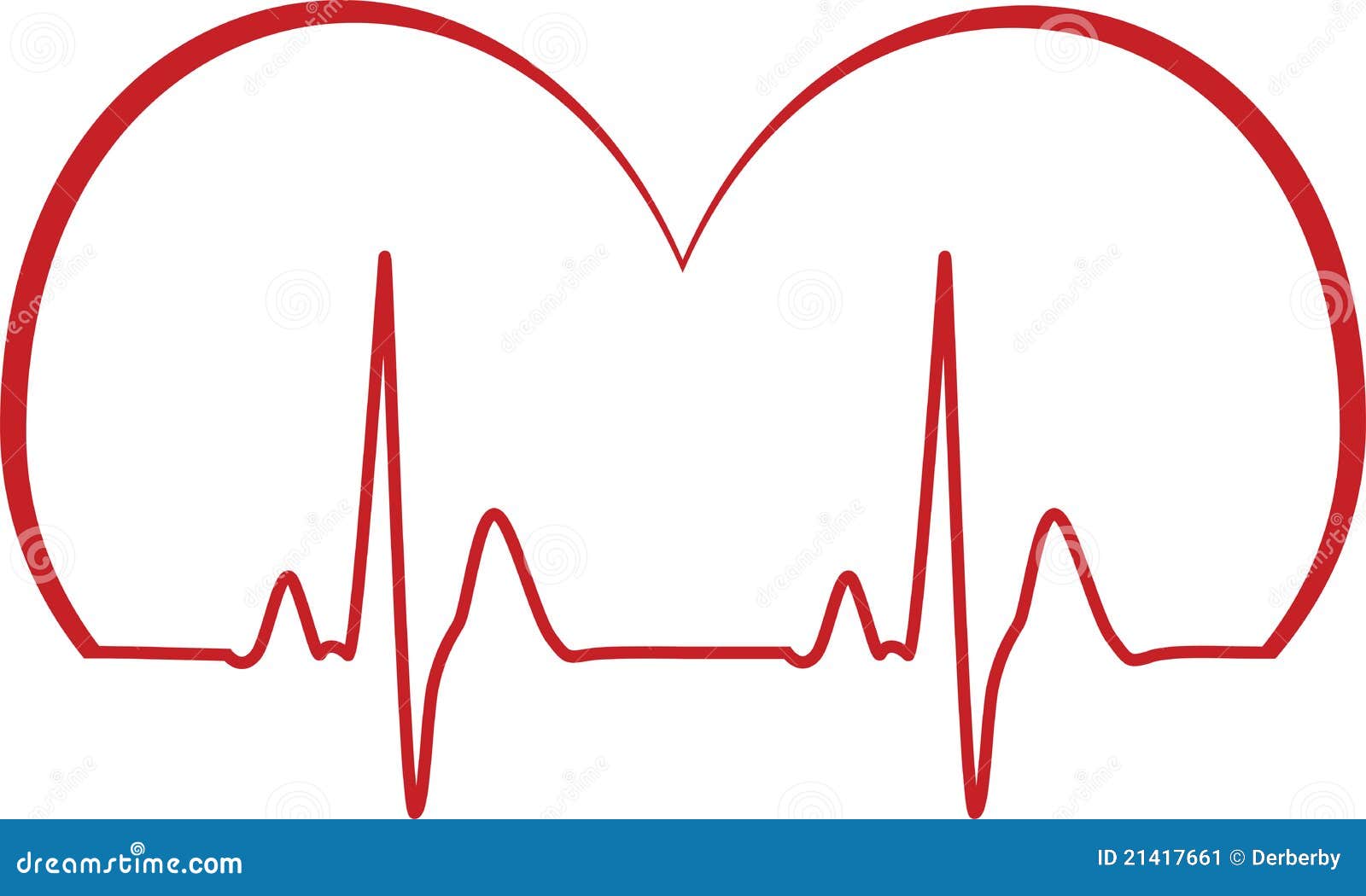 Pulse stock vector. Image of sign, graph, love, motion - 21417661