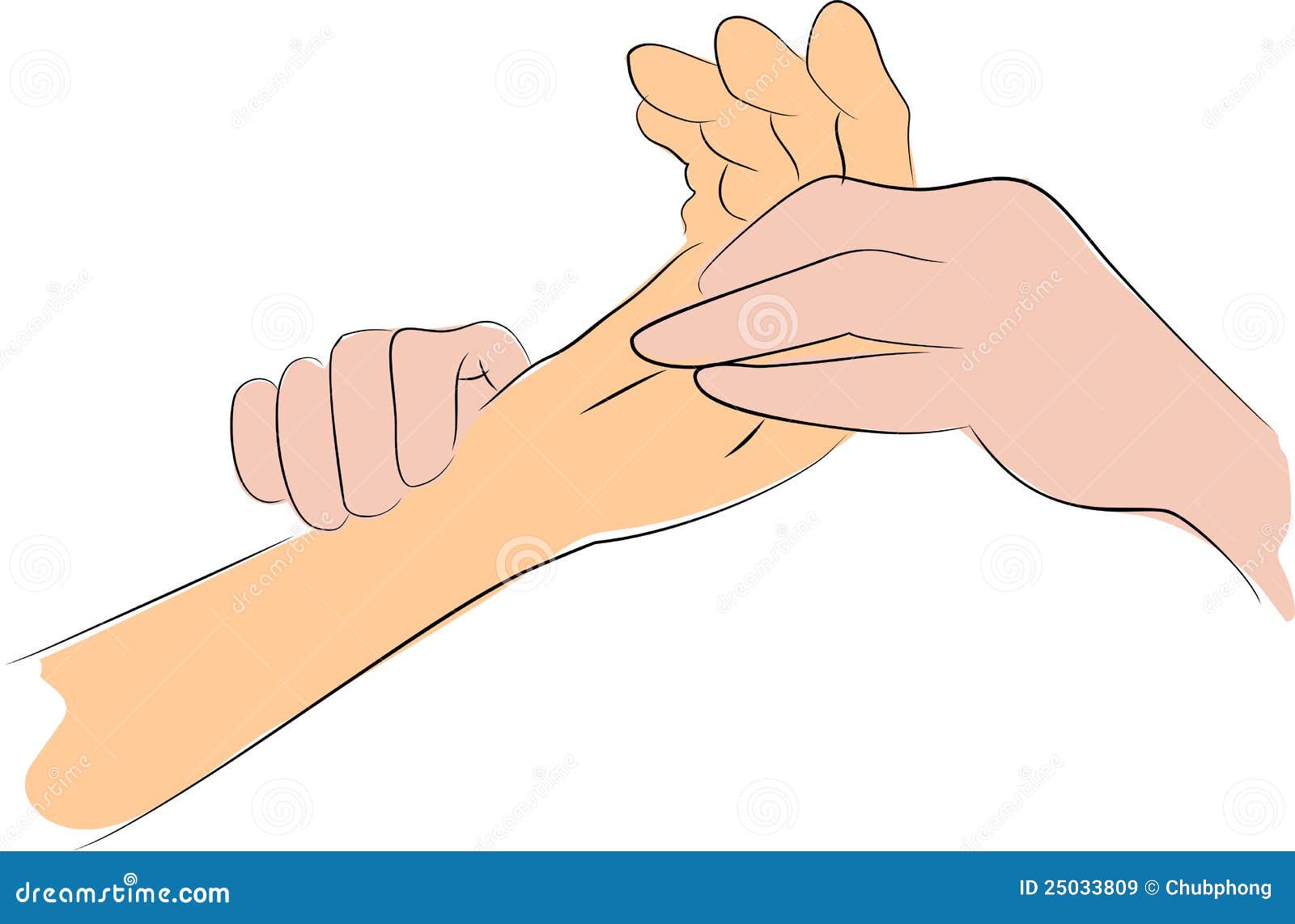 Pulse stock illustration. Illustration of measuring, heart - 25033809