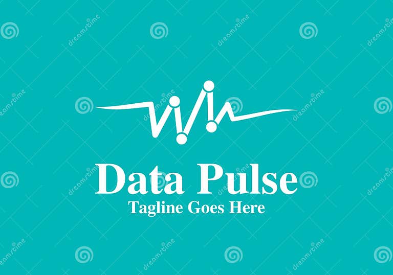 Pulse Data Logo Template Design Vector, Emblem, Design Concept ...