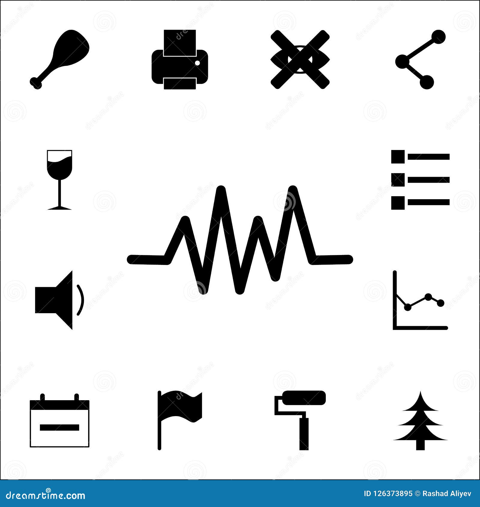 Pulse Icon. Web Icons Universal Set for Web and Mobile Stock ...