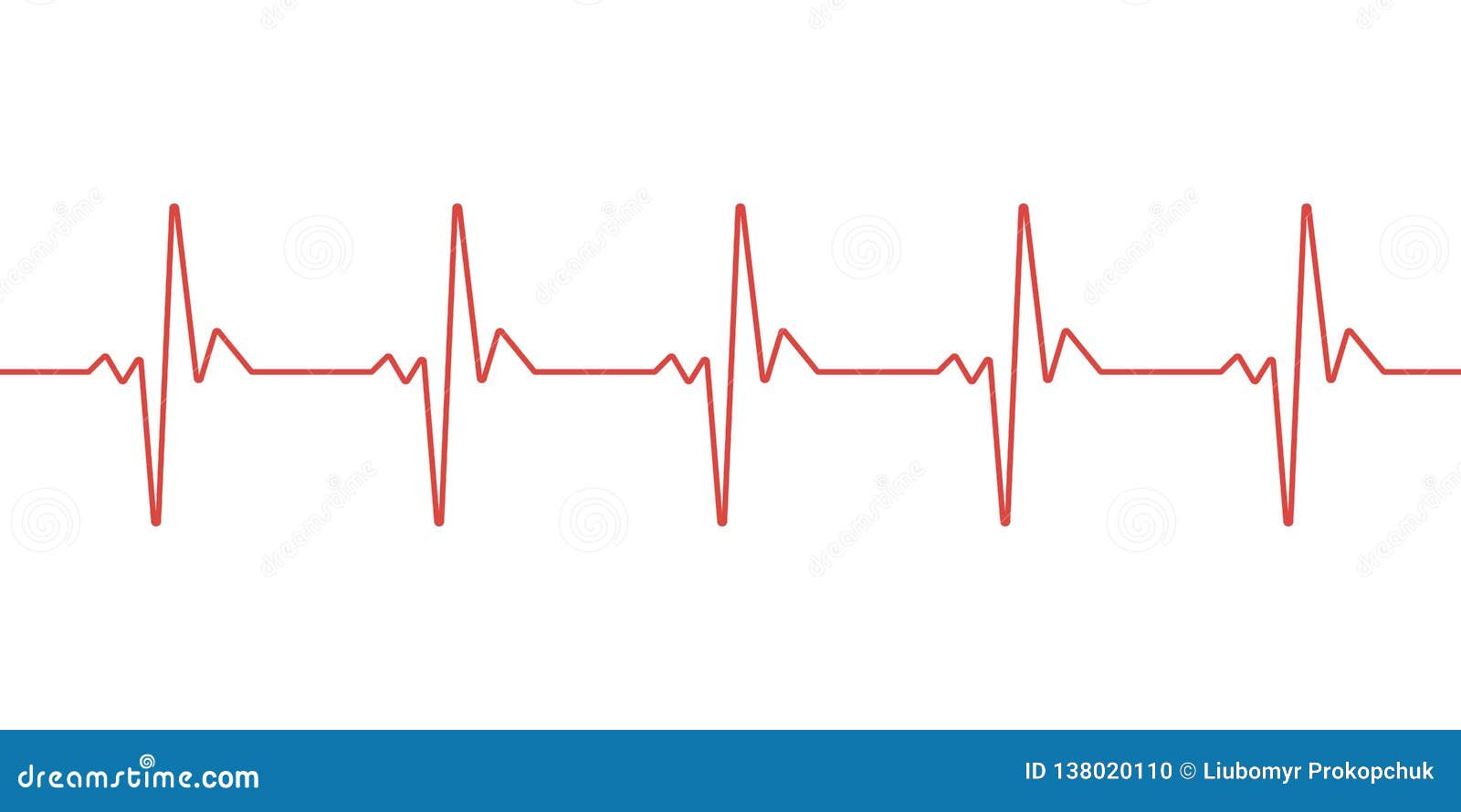 Pulse line vector template stock vector. Illustration of display ...