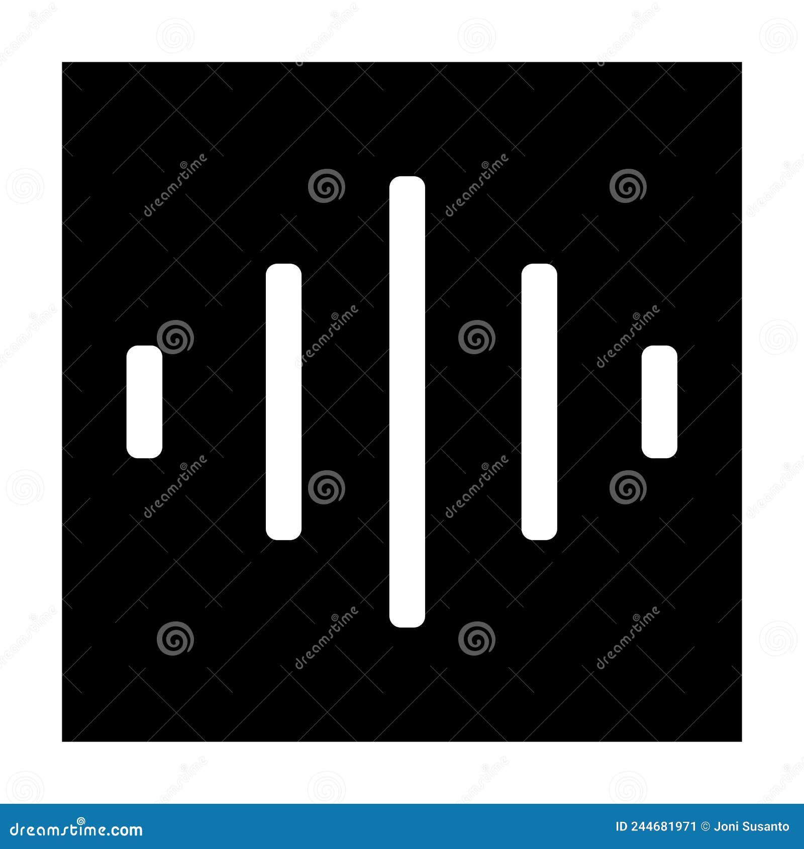 Pulse Logo Symbol Templat Vector Design and Icon Stock Vector ...