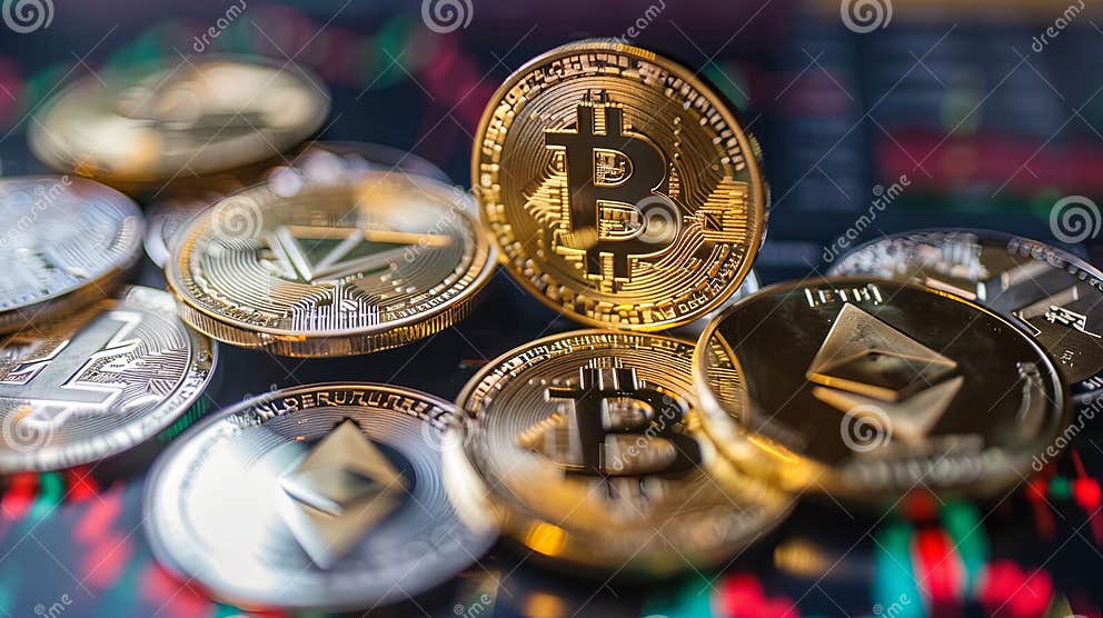 The Pulse of the Market stock illustration. Illustration of trading ...