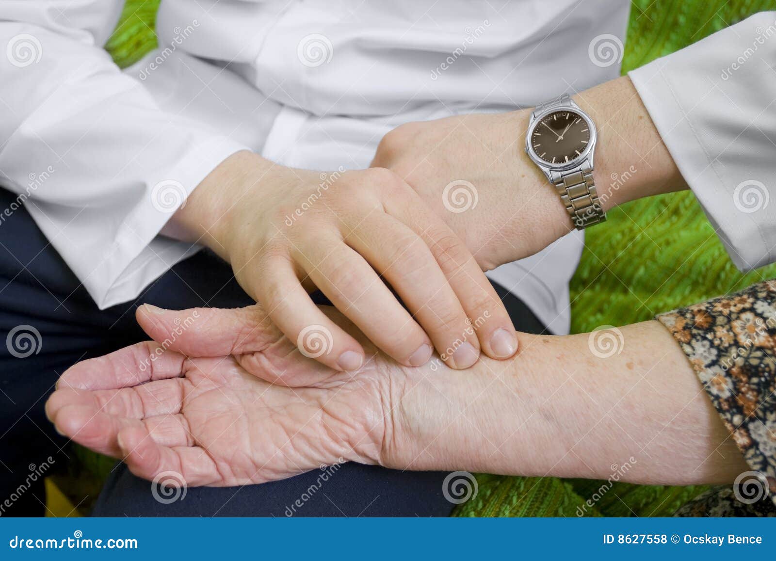 Pulse measure stock photo. Image of healthy, measure, exam - 8627558