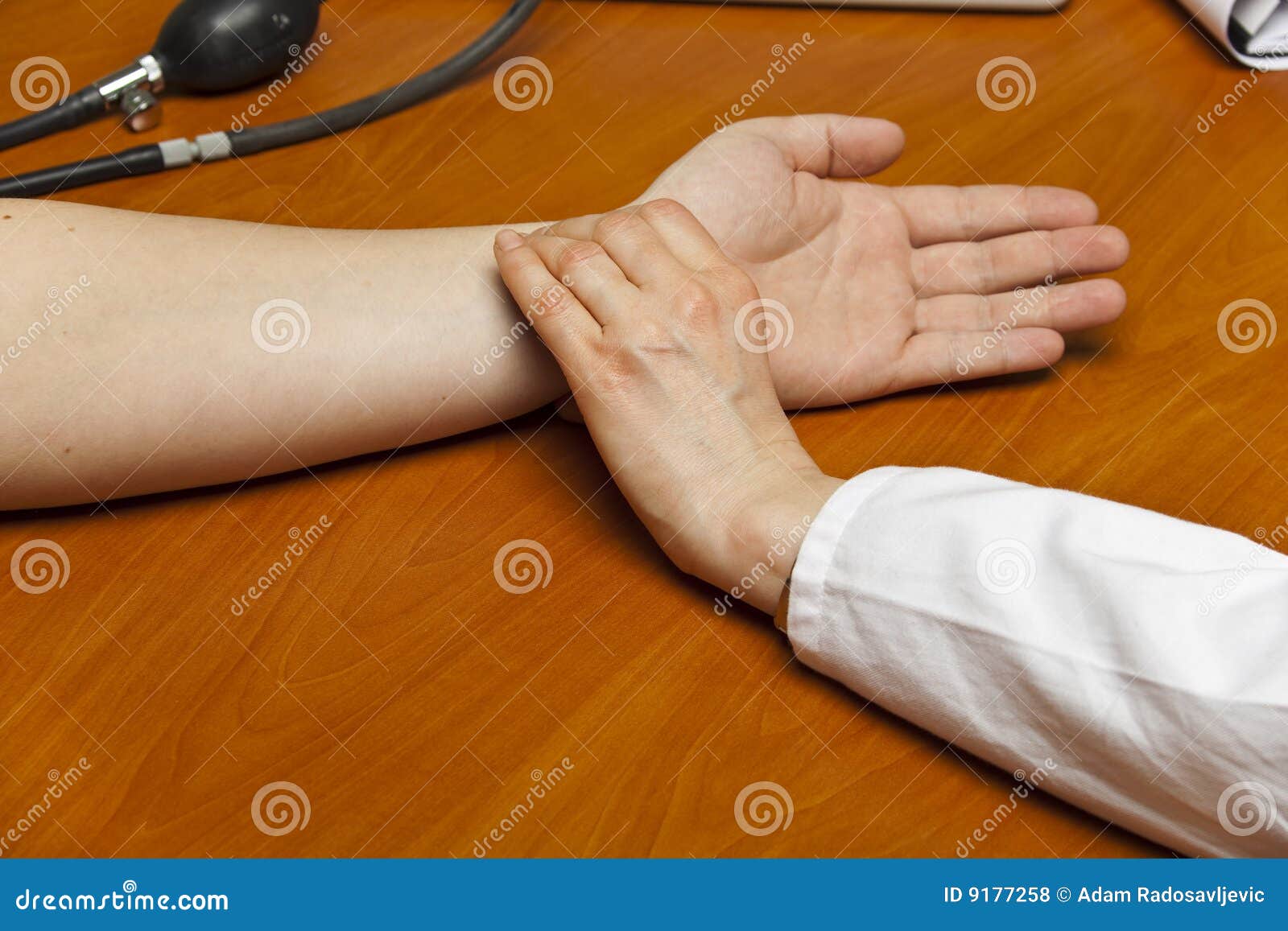 Pulse Measurement stock photo. Image of accuracy, medicine - 9177258