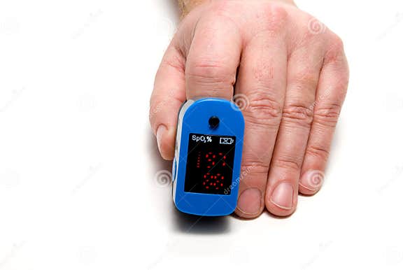 Pulse Oximeter stock image. Image of monitoring, measure - 7512679