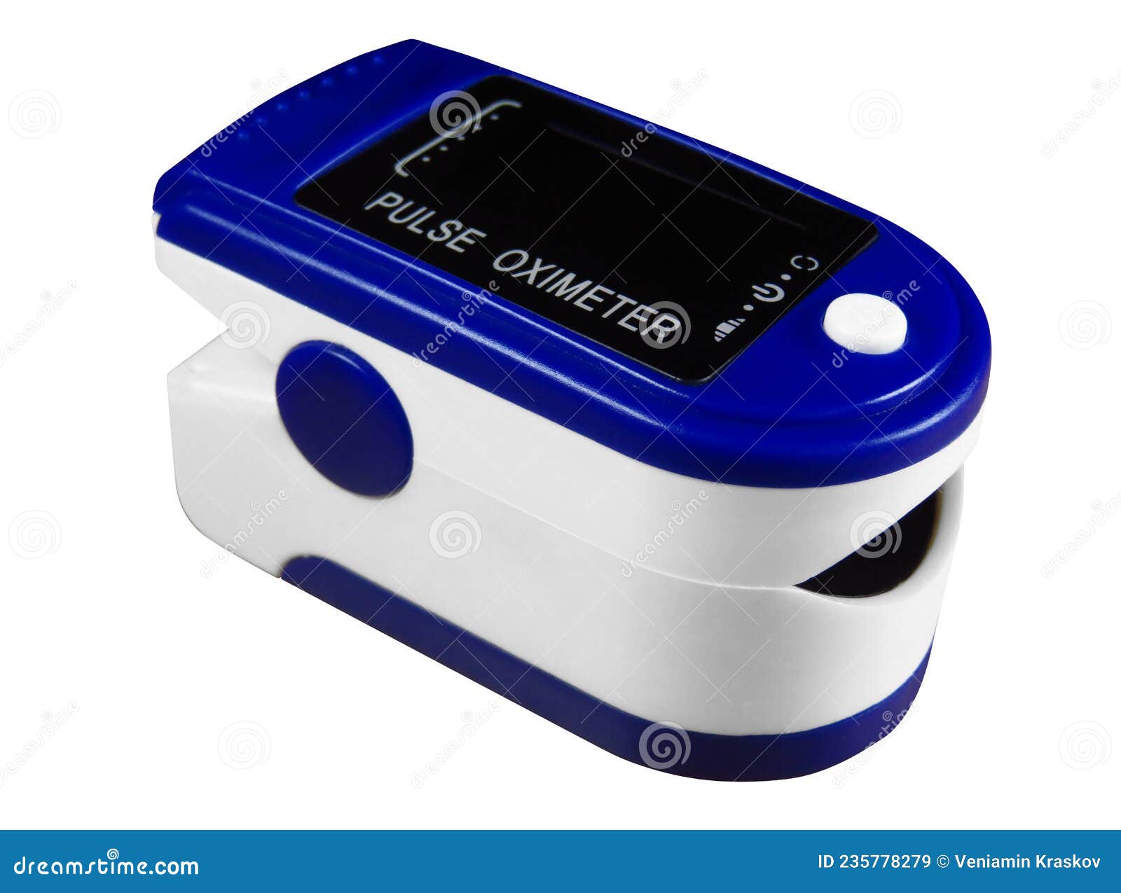 Pulse Oximeter isolated stock image. Image of clinic - 235778279