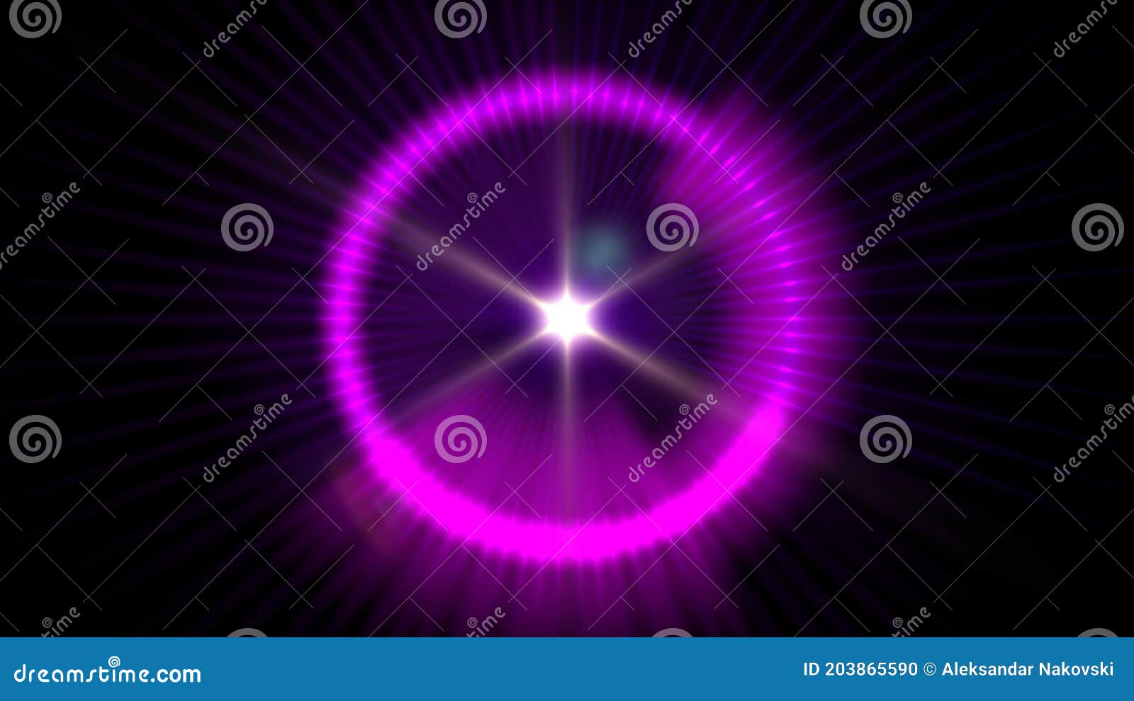 Pulse Ray Light Star Abstract Stock Illustration - Illustration of ...