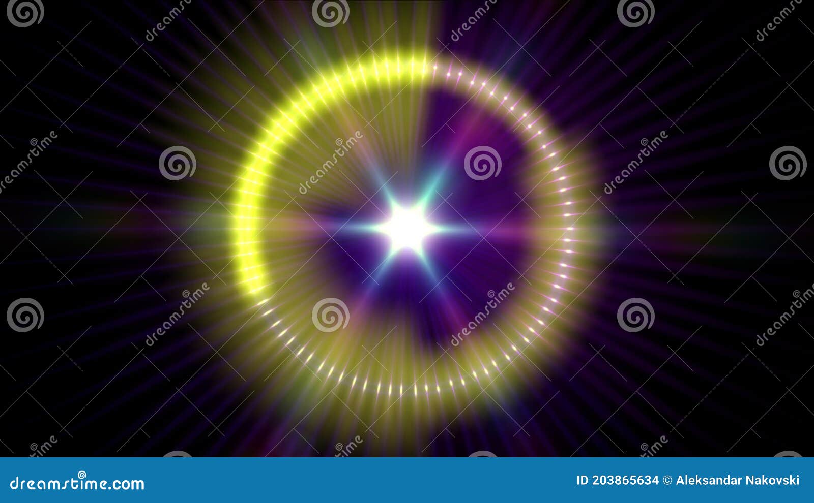 Pulse Ray Light Star Abstract Stock Illustration - Illustration of ...