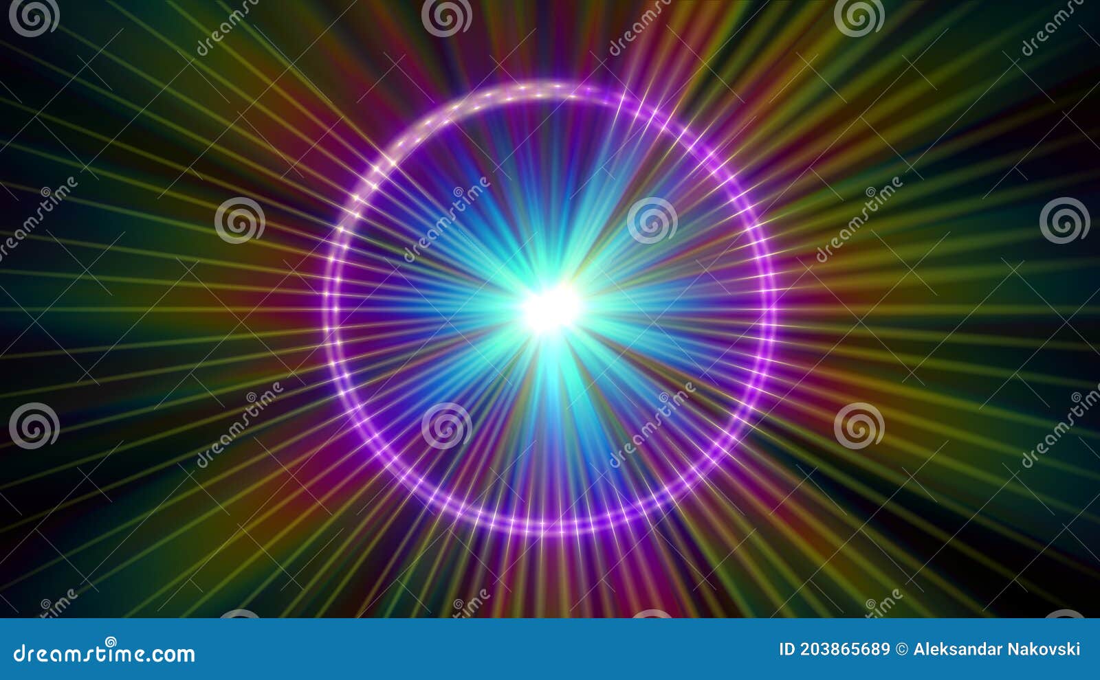 Pulse Ray Light Star Abstract Stock Illustration - Illustration of ...