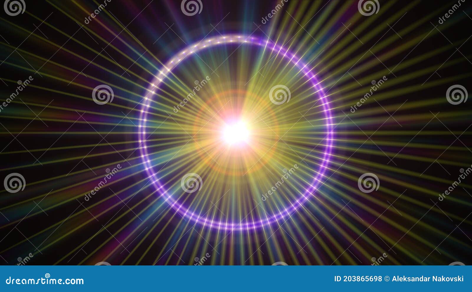 Pulse Ray Light Star Abstract Stock Illustration - Illustration of ...