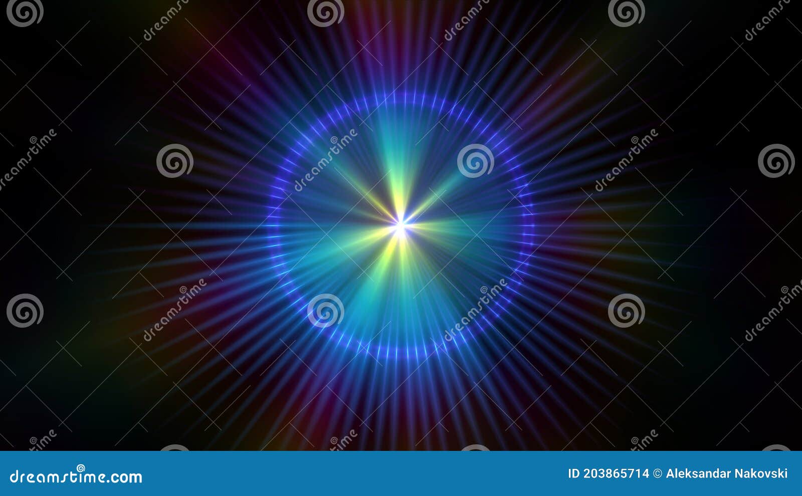 Pulse Ray Light Star Abstract Stock Illustration - Illustration of ...