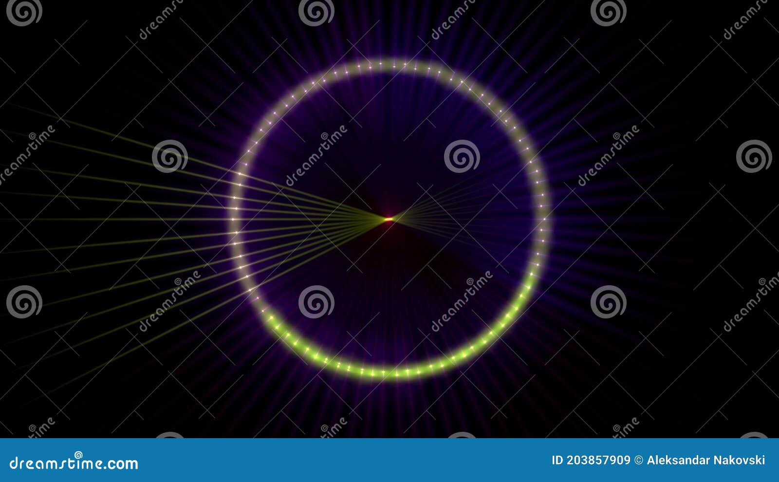 Pulse Star Abstract Ray Light Stock Illustration - Illustration of ...