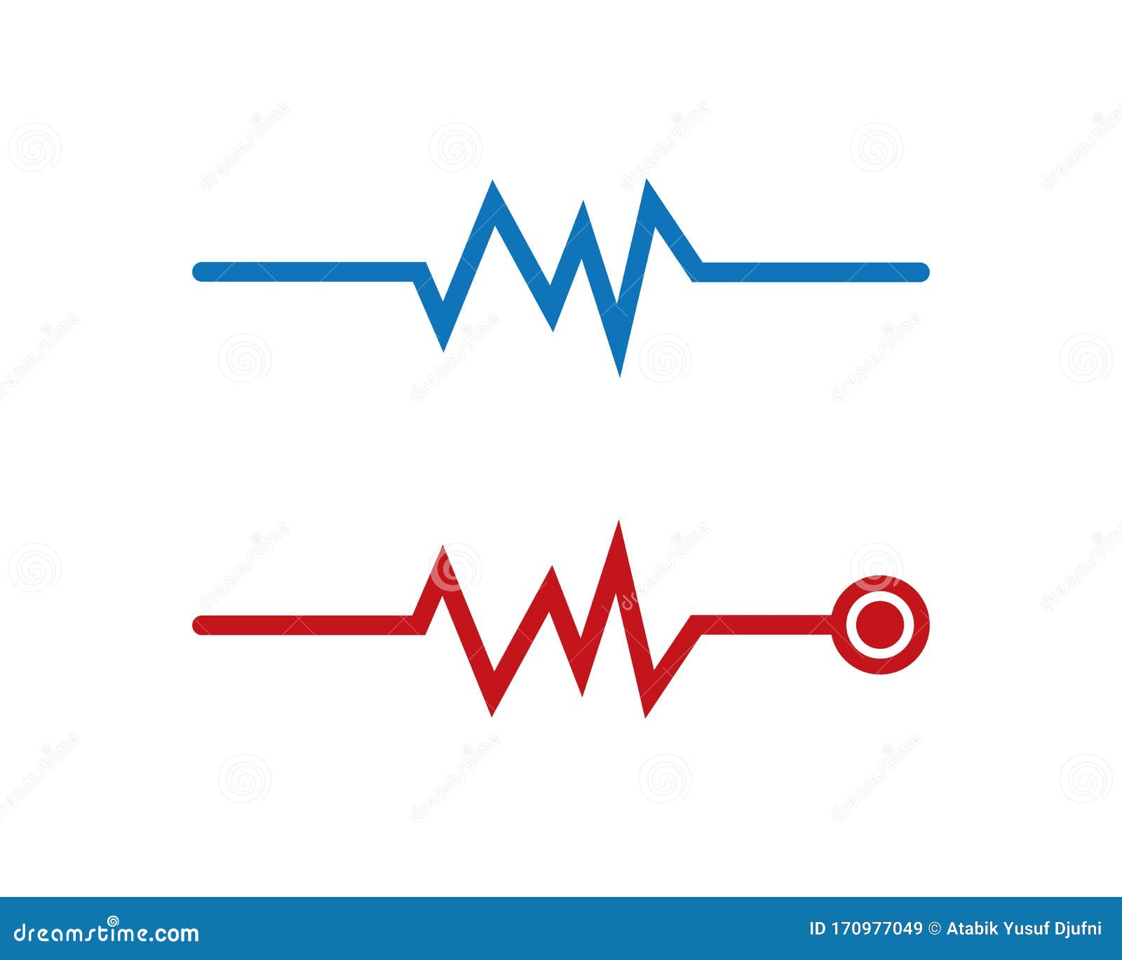 Pulse symbol vector icon stock vector. Illustration of wave - 170977049