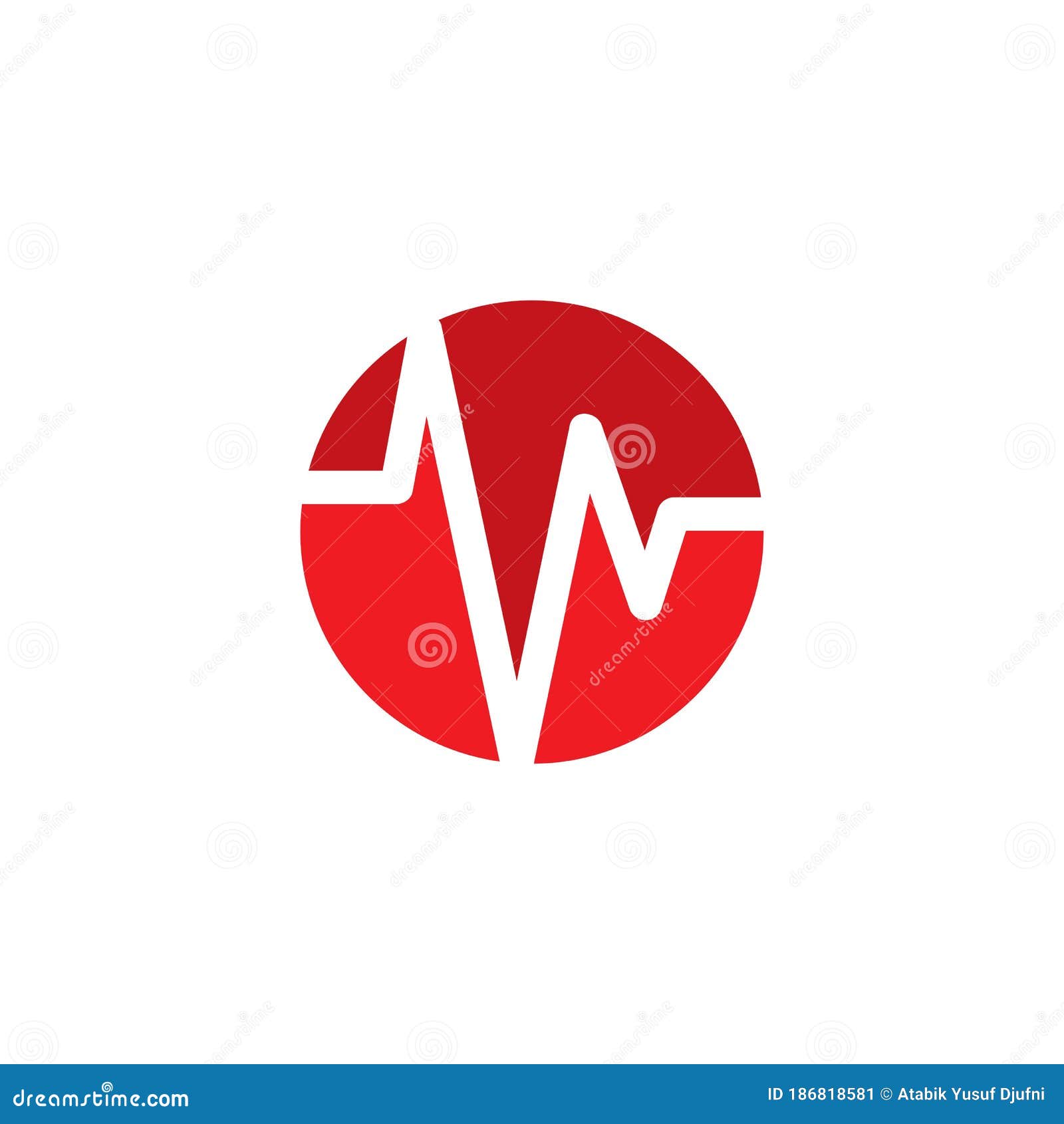 Pulse symbol vector icon stock vector. Illustration of heartbeat ...
