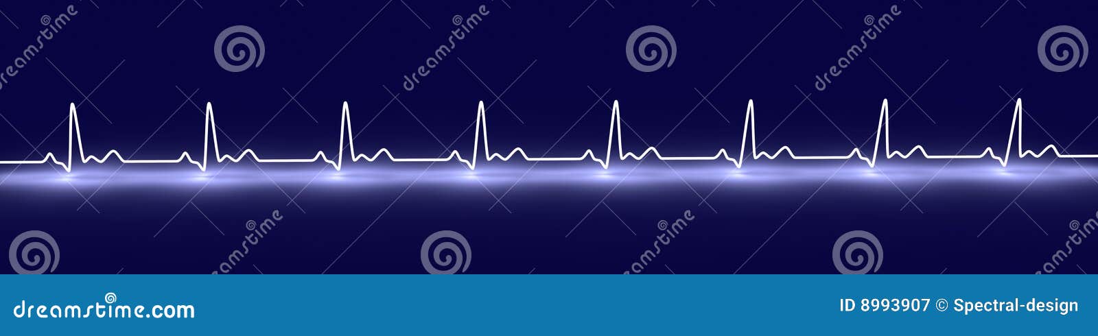 Pulse trace stock illustration. Illustration of heart - 8993907