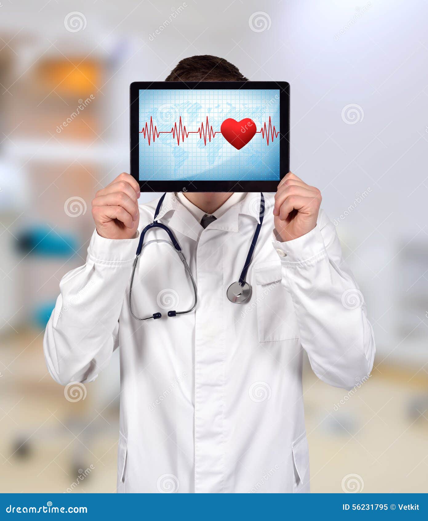 Pulse trace stock image. Image of medicine, cardiogram - 56231795