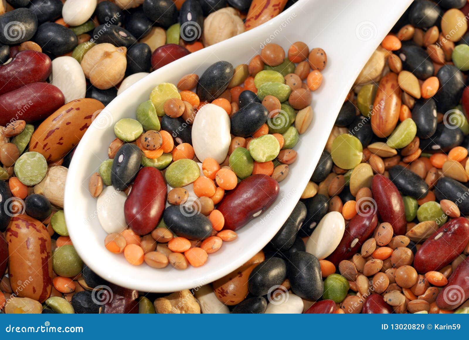 Pulses stock image. Image of pinto, healthy, colorful - 13020829