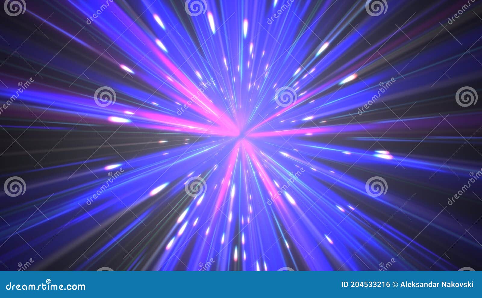 Pulses Star Ray Color Abstract Stock Illustration - Illustration of ...