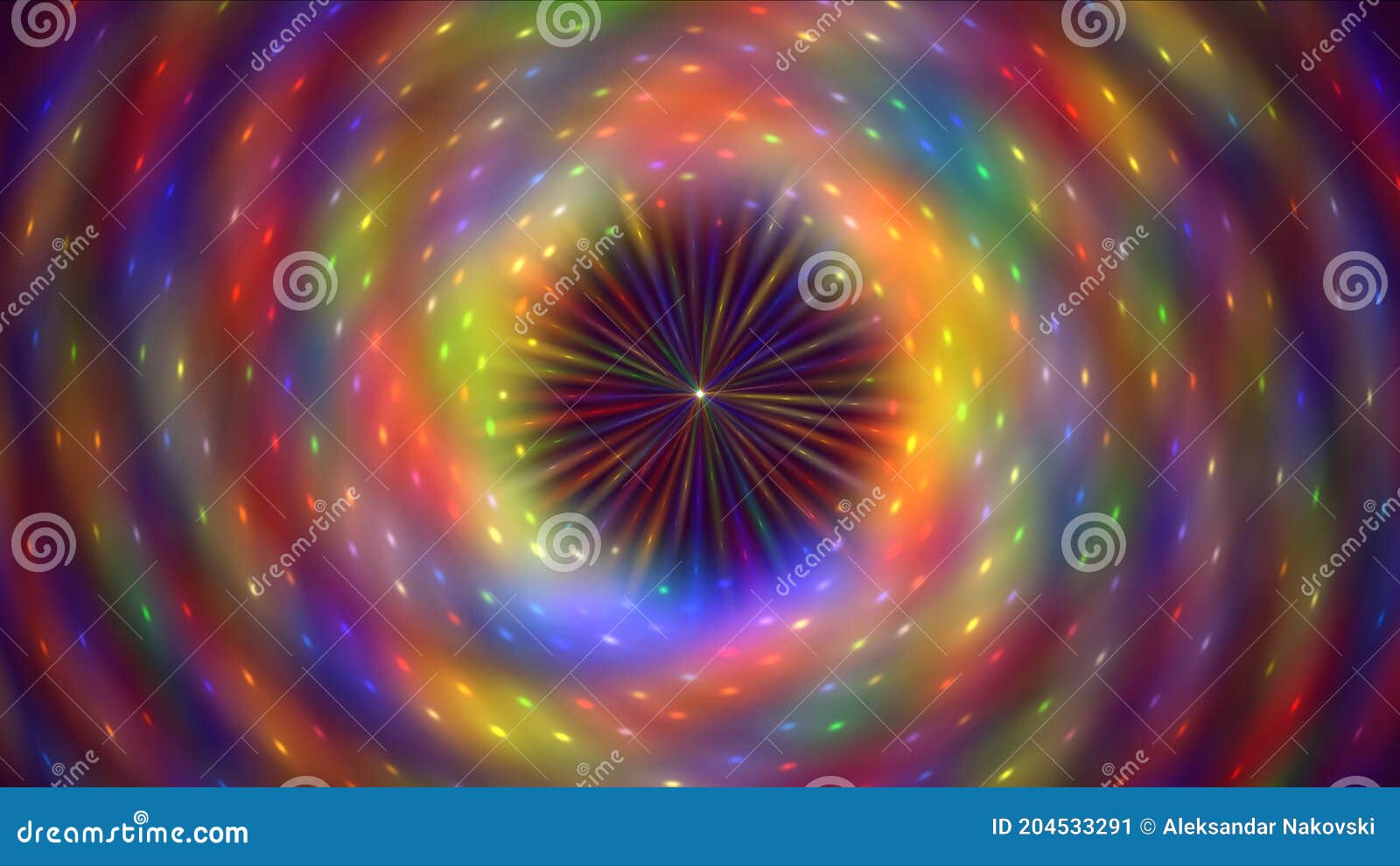 Pulses Star Ray Color Abstract Stock Illustration - Illustration of ...