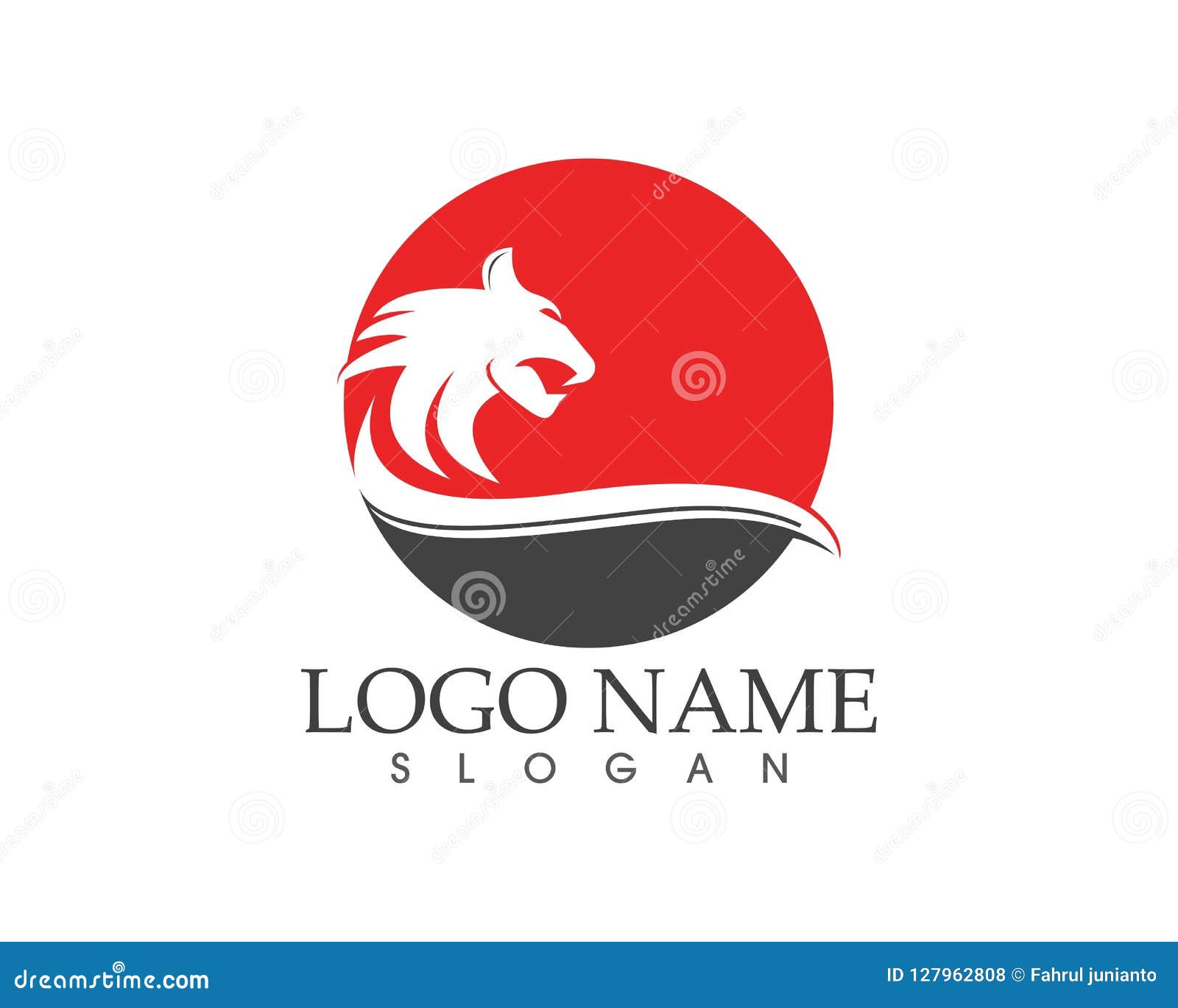 Puma Head Logo Design Vector Illustration Stock Vector - Illustration ...