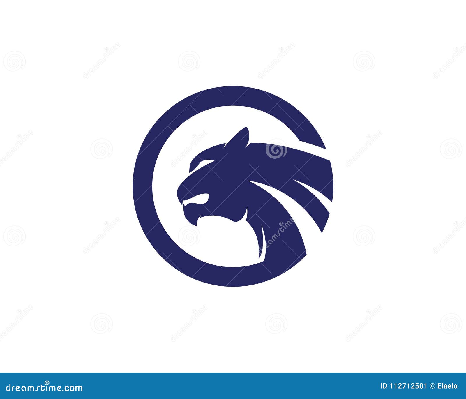 Puma Logo Design Vector Illustration Stock Vector - Illustration of ...