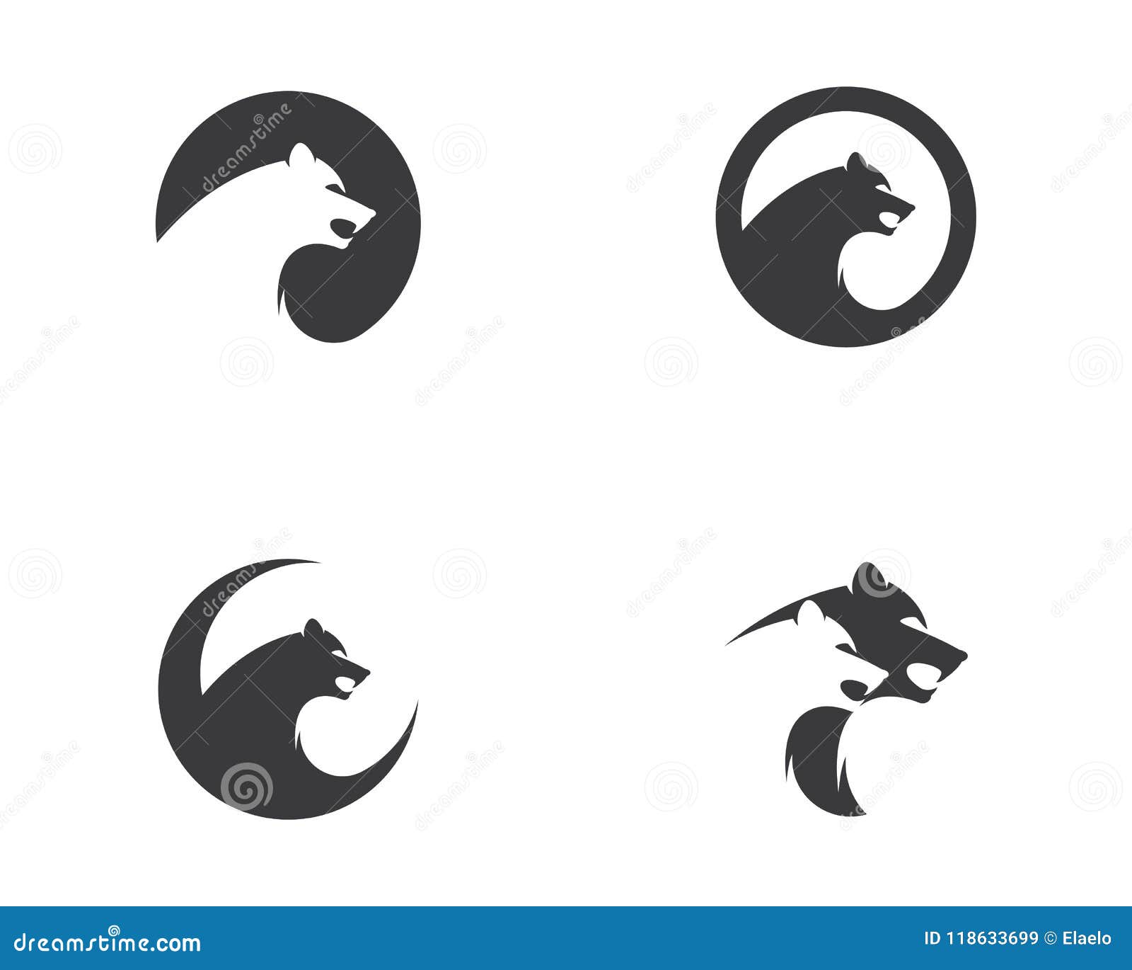 Puma Logo design vector stock vector. Illustration of power - 118633699