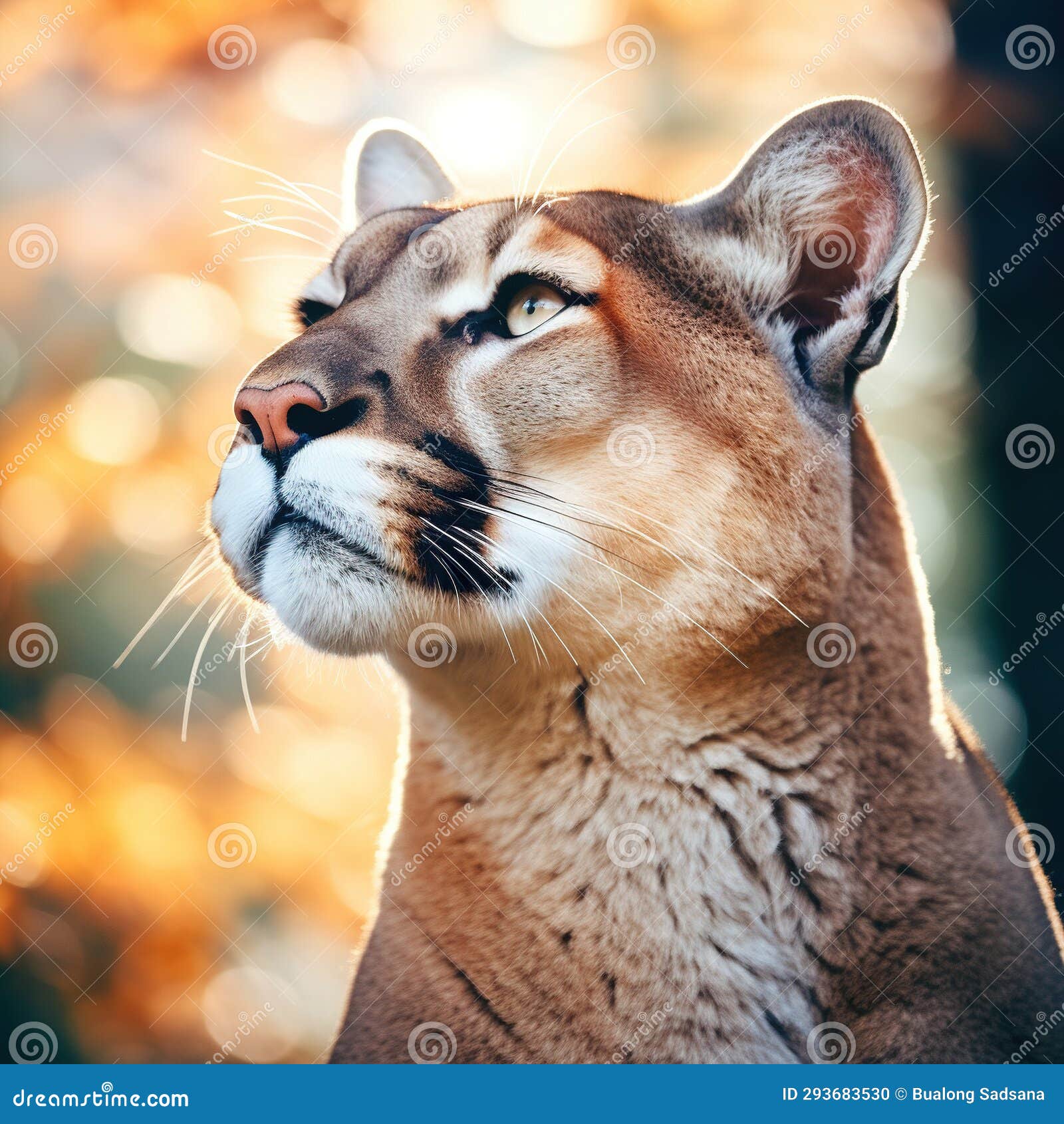 Puma stock illustration. Illustration of imagine, dangeour - 293683530